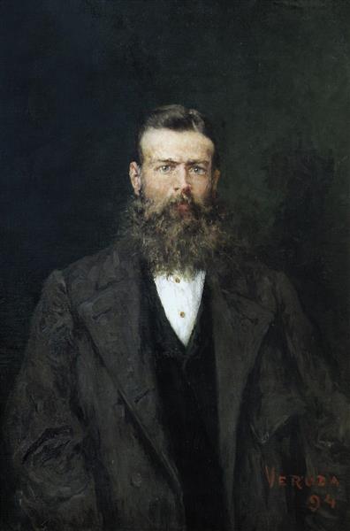 Portrait of a man, 1894 - Umberto Veruda - WikiArt.org