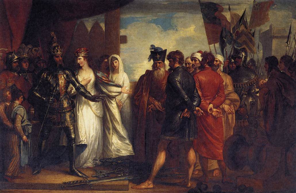 The Burghers of Calais - Benjamin West - WikiArt.org