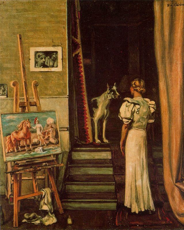 Paris studio of the artist - Giorgio de Chirico - WikiArt.org