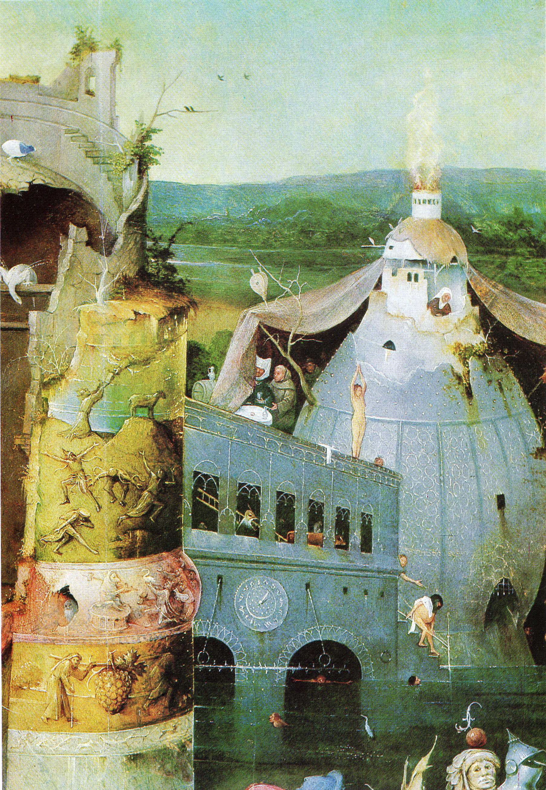 Temptation of St. Anthony (detail), c.1500 - Hieronymus Bosch - WikiArt.org