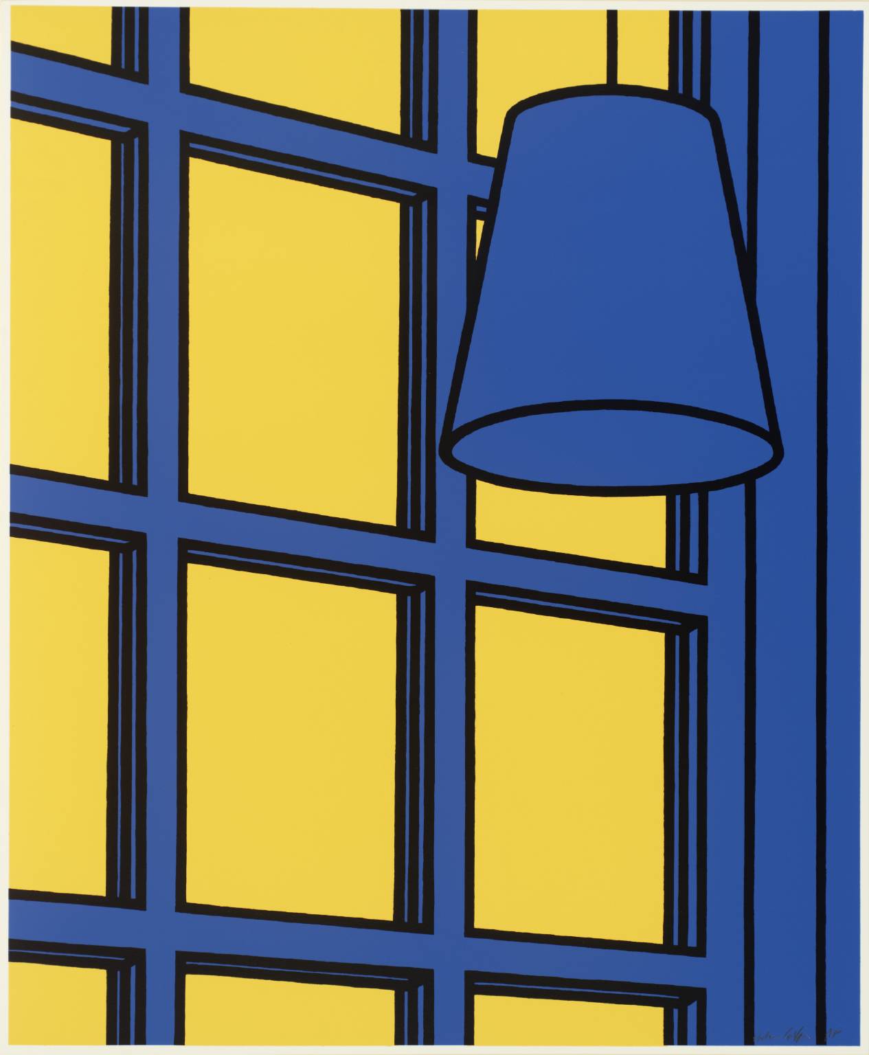 Interior: Noon, 1971 - Patrick Caulfield - WikiArt.org