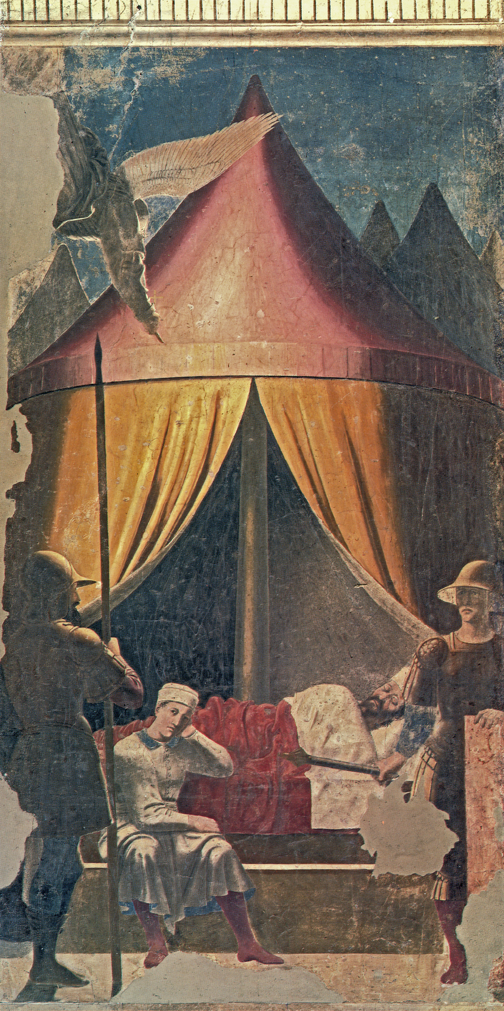 The Dream of Constantine, 1464 - Piero della Francesca - WikiArt.org