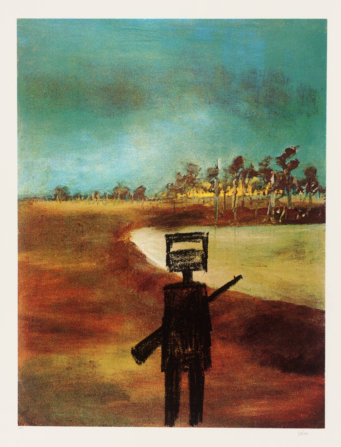 Landscape - Sidney Nolan - WikiArt.org - encyclopedia of visual arts