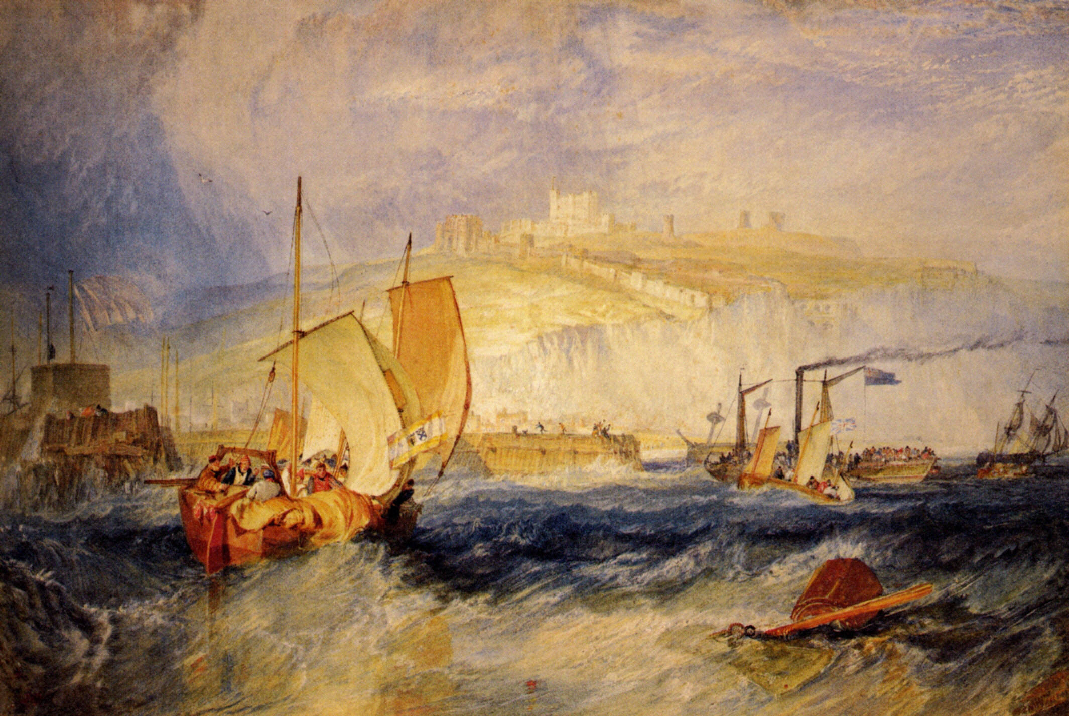 Dover Castle - William Turner - WikiArt.org